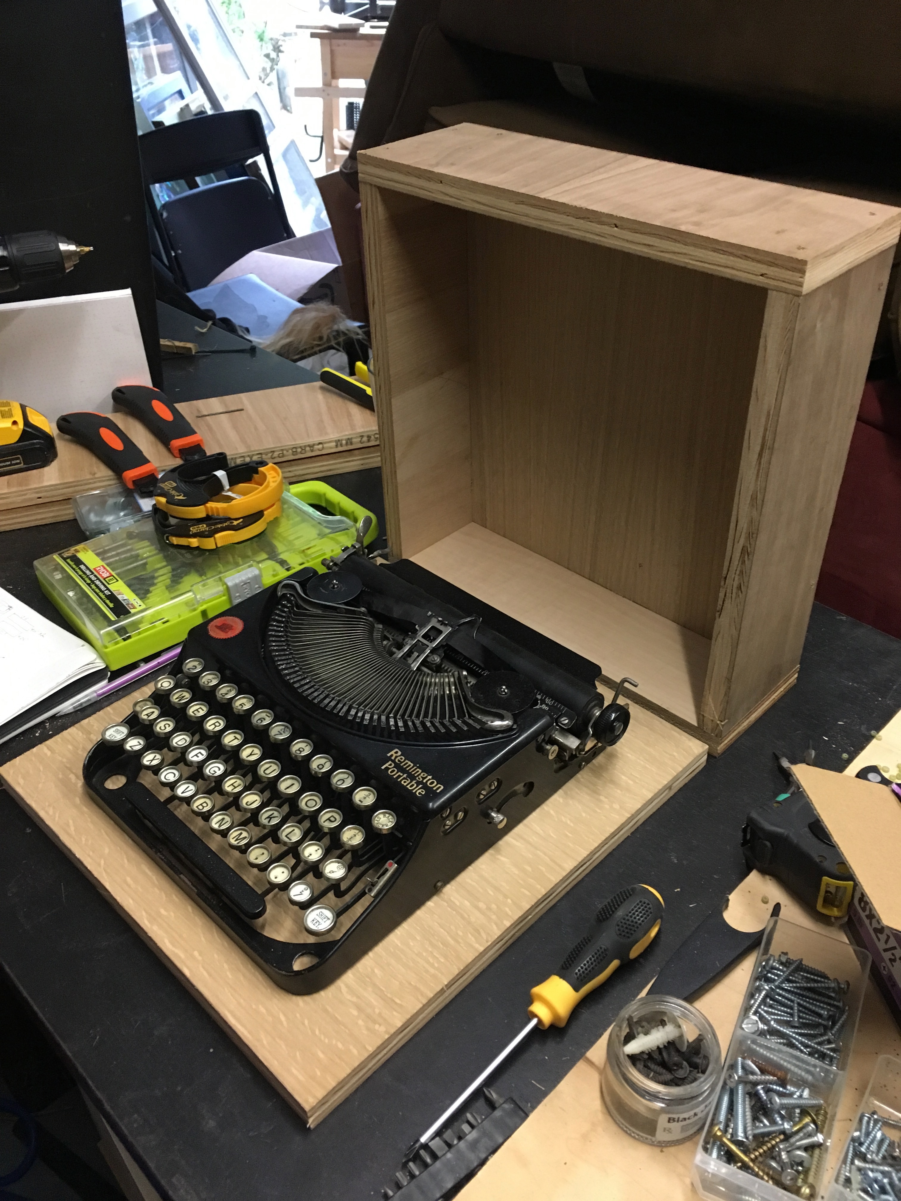 Typewriter Case - TKG Wood Projects